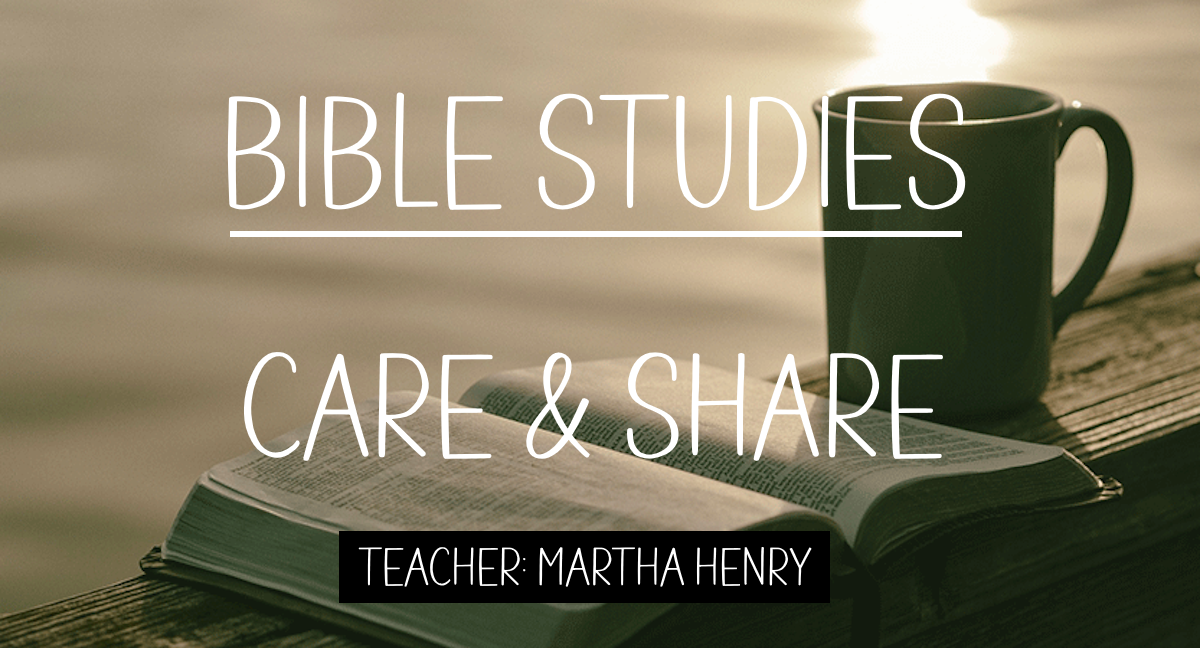 Care & Share Bible Study – First Baptist Cameron